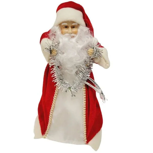 Vintage Santa Tree Topper Vintage Christmas Decorations | Decorative